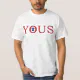 #philly Philadelphia 'YOUS' Philly Funny Slang T-Shirt | Zazzle