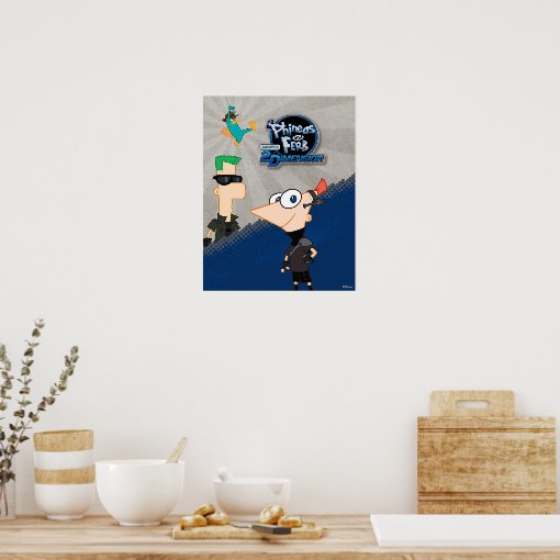 Phineas and Ferb - 2D Poster | Zazzle