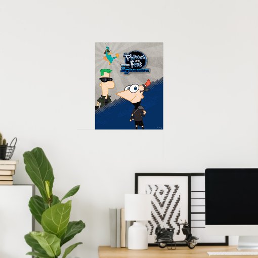 Phineas and Ferb - 2D Poster | Zazzle
