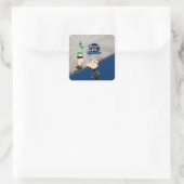 Phineas and Ferb - 2D Square Sticker | Zazzle