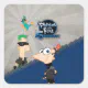 Phineas and Ferb - 2D Square Sticker | Zazzle