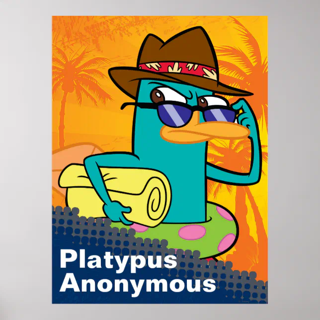 Phineas and Ferb - Agent P Customizable Poster | Zazzle