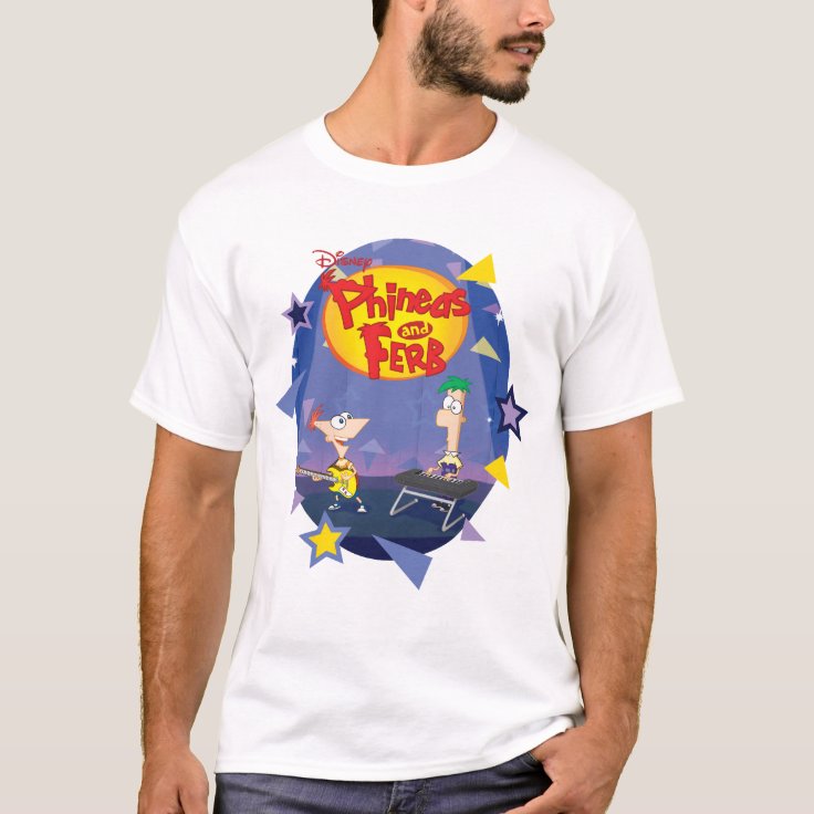 Phineas and Ferb Disney T-Shirt | Zazzle