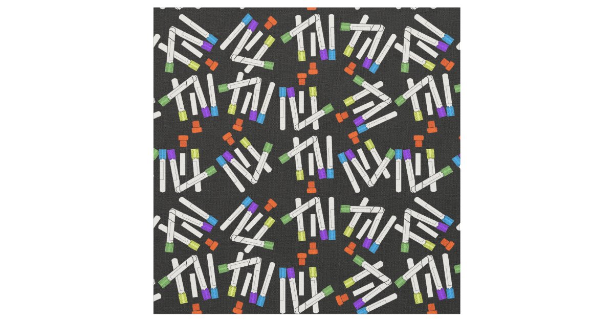 Phlebotomist Lab Tech Fabric | Zazzle