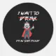 Phlebotomist Phlebotomy Vampire Blood Syringe Gift Classic Round ...
