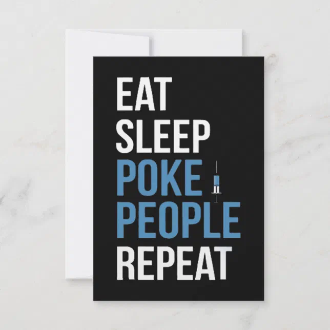 Phlebotomy Memes Card | Zazzle