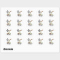 Pho Goodness Sake Funny Noodle Pun Classic Round Sticker | Zazzle
