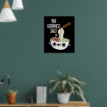 Pho Goodness Sake Funny Noodle Pun Dark BG Poster | Zazzle