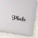 Phoebe Name - Handwritten Calligraphy Sticker | Zazzle