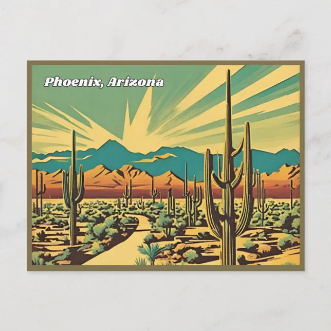 Phoenix, Arizona Postcard | Zazzle