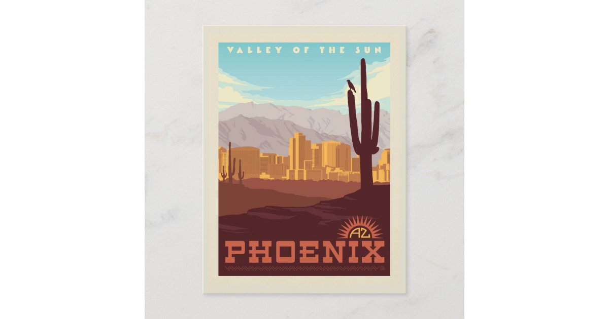 Phoenix, Arizona Postcard | Zazzle