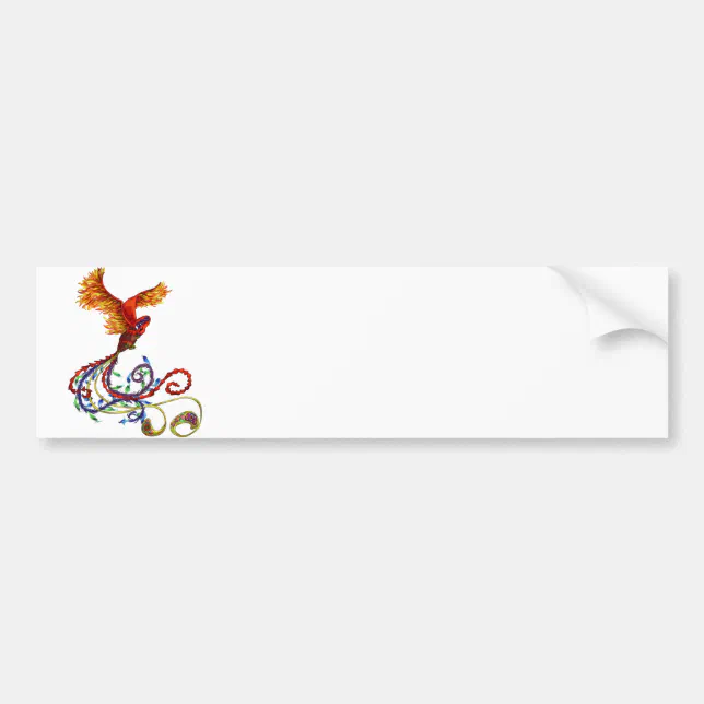 Phoenix Bumper Sticker | Zazzle