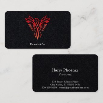 Phoenix Business Card | Zazzle