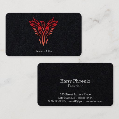 Phoenix Business Card | Zazzle