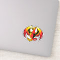 Phoenix Custom Vinyl Sticker | Zazzle