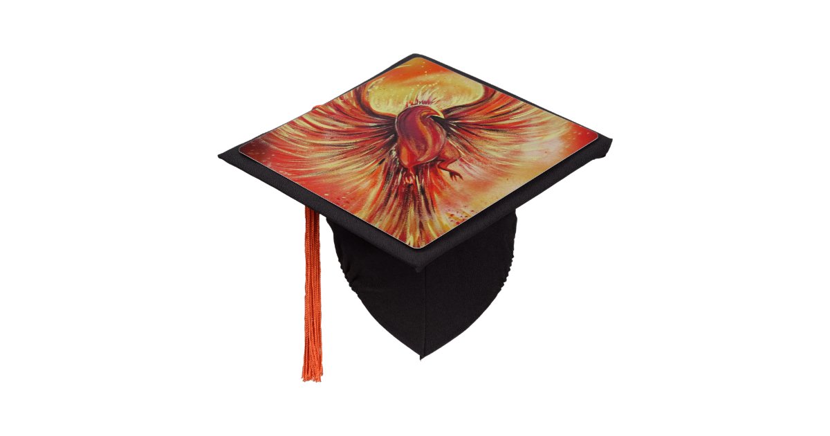 Phoenix graduation cap topper | Zazzle