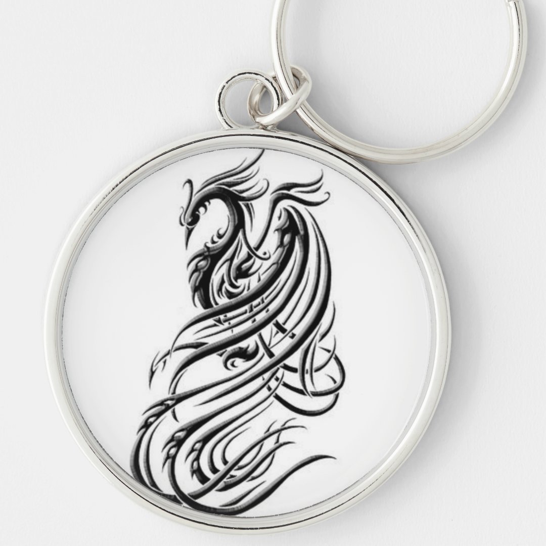 Phoenix keychain | Zazzle