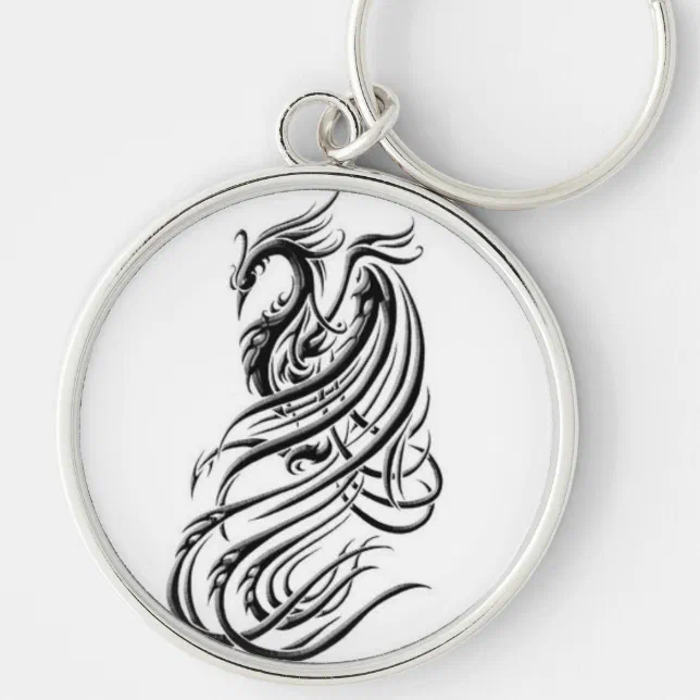 Phoenix keychain | Zazzle
