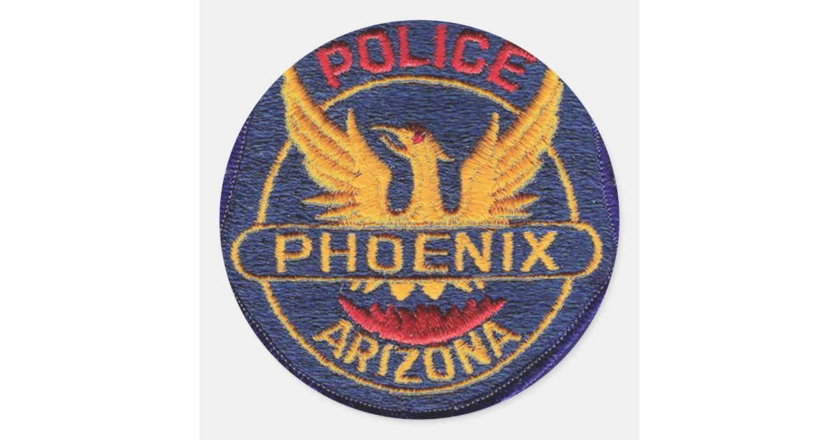 Phoenix Police Sticker | Zazzle