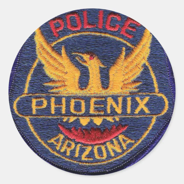 Phoenix Police Sticker | Zazzle