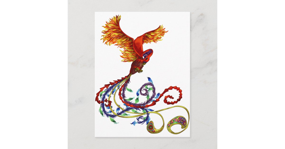 Phoenix Postcard | Zazzle