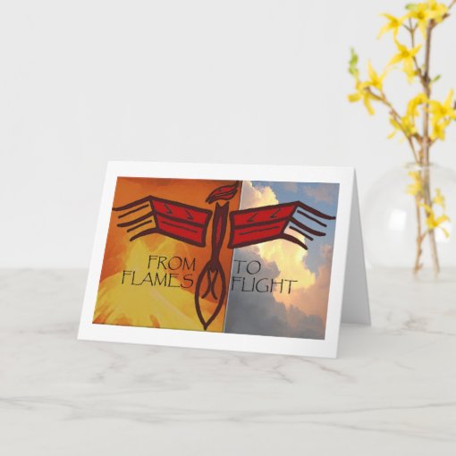 Phoenix Rising Card | Zazzle