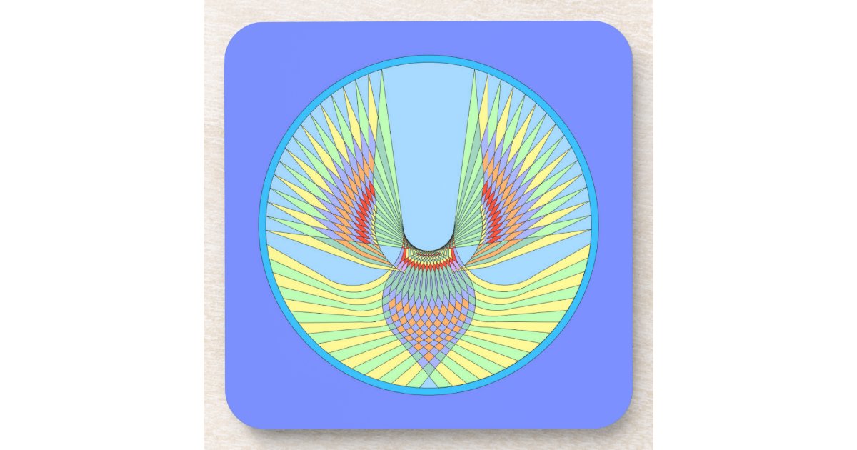 Phoenix Rising drink coasters | Zazzle