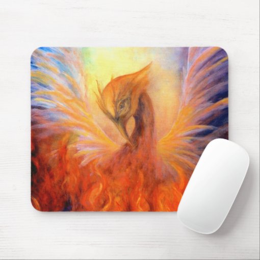 Phoenix Rising Mousepad | Zazzle