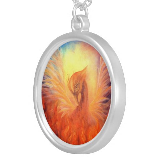 Phoenix Rising Necklace | Zazzle