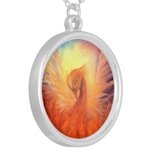 Phoenix Rising Necklace | Zazzle