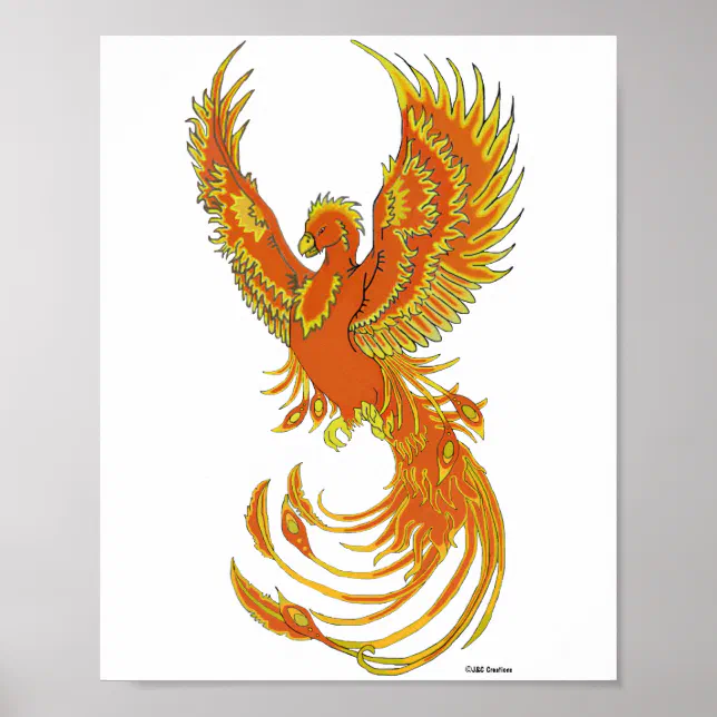 Phoenix Rising Poster | Zazzle
