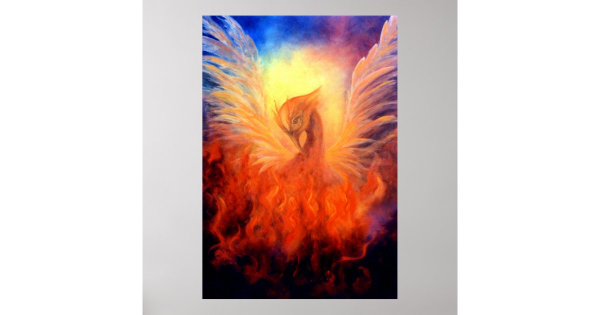 Phoenix Rising Poster | Zazzle