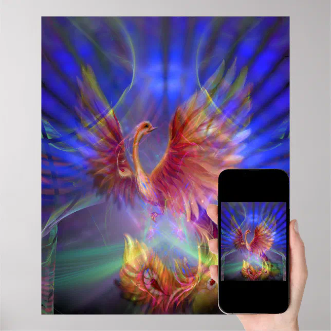 Phoenix Rising Poster | Zazzle