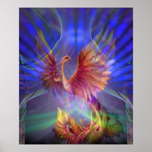 Phoenix Rising Poster | Zazzle