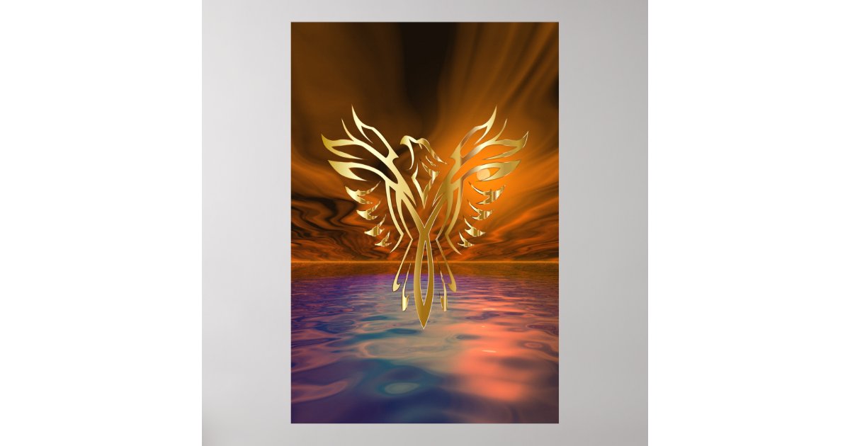 Phoenix Rising Poster | Zazzle