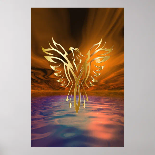 Phoenix Rising Poster | Zazzle