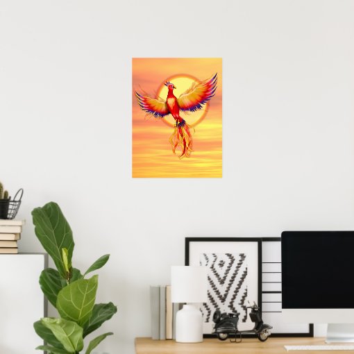Phoenix Rising Poster | Zazzle
