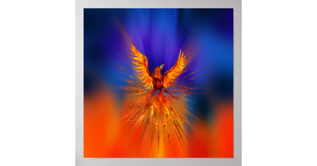 Phoenix Rising Poster | Zazzle
