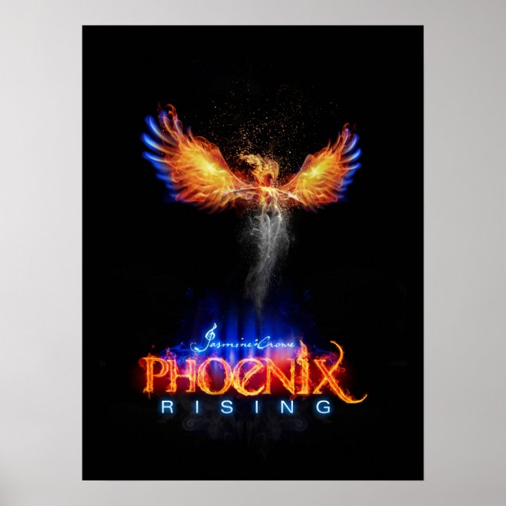 Phoenix Rising Poster | Zazzle