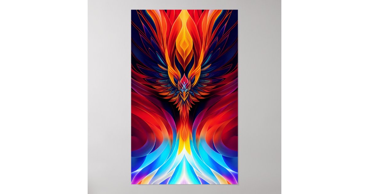 Phoenix Rising Poster | Zazzle