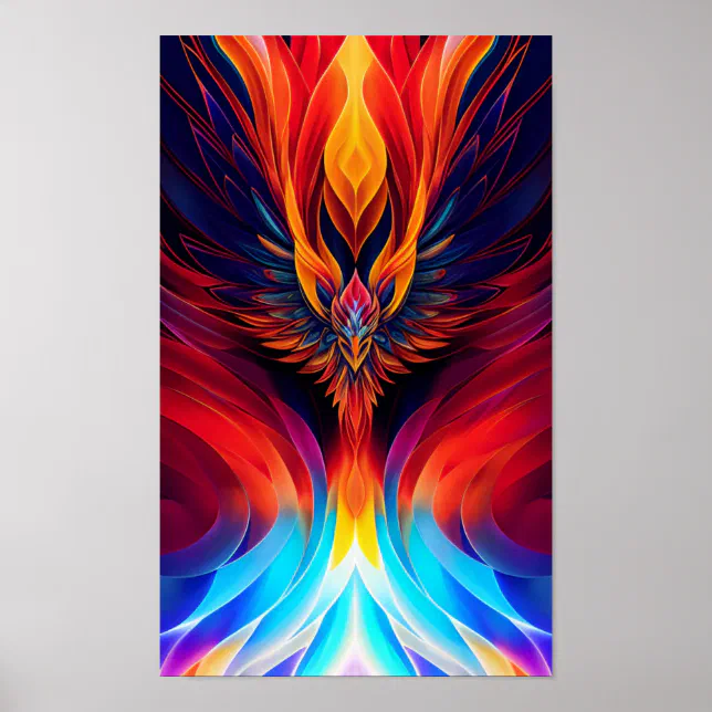 Phoenix Rising Poster | Zazzle