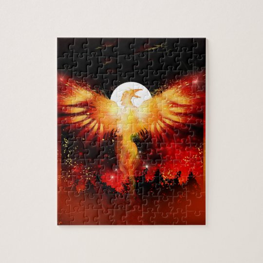 Phoenix Rising Puzzle | Zazzle.com