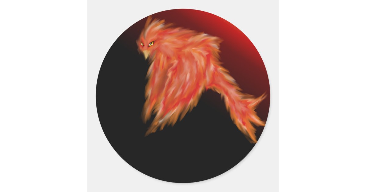 Phoenix Sticker | Zazzle