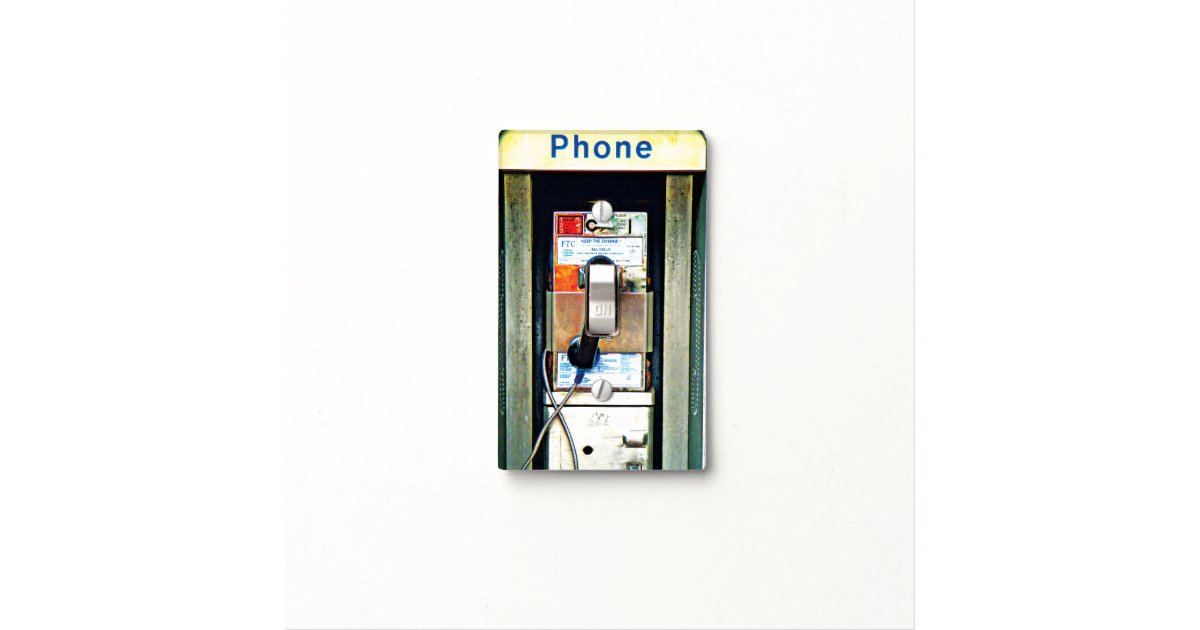 Phone box light switch cover | Zazzle