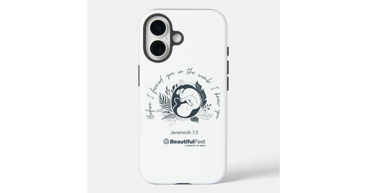 Phone Case Jeremiah 1:5 | Zazzle