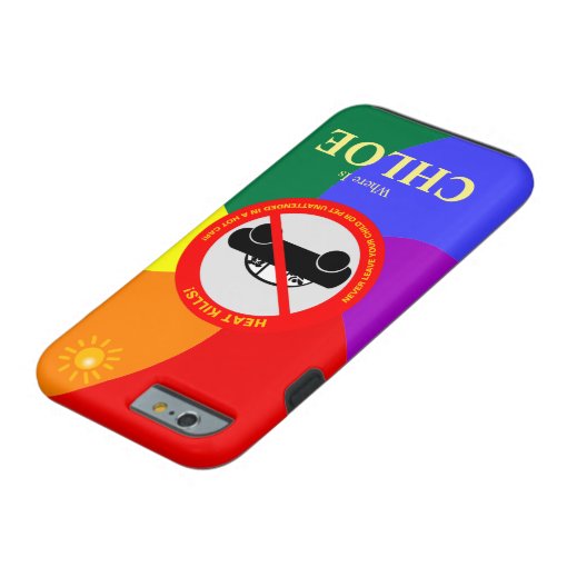 Phone Case - Safety Reminder w/ Custom Name | Zazzle
