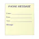 Phone Message Notepad | Zazzle