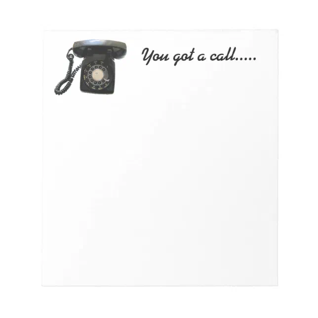 Phone Message Notepad | Zazzle