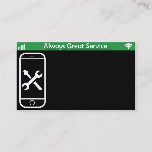 Phone Repair Business Cards - Business Card Printing | Zazzle