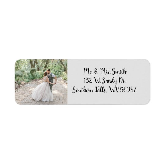 Photo Address Label | Zazzle.com